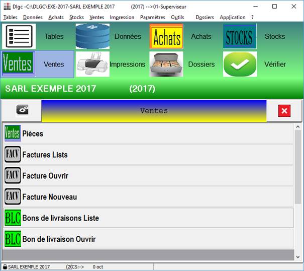 CREER UNNOUVEAU DOSSIER