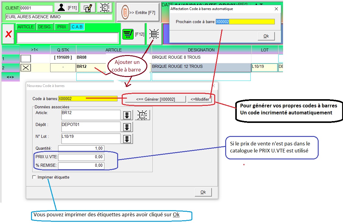JOURNAL DES MISES A JOUR