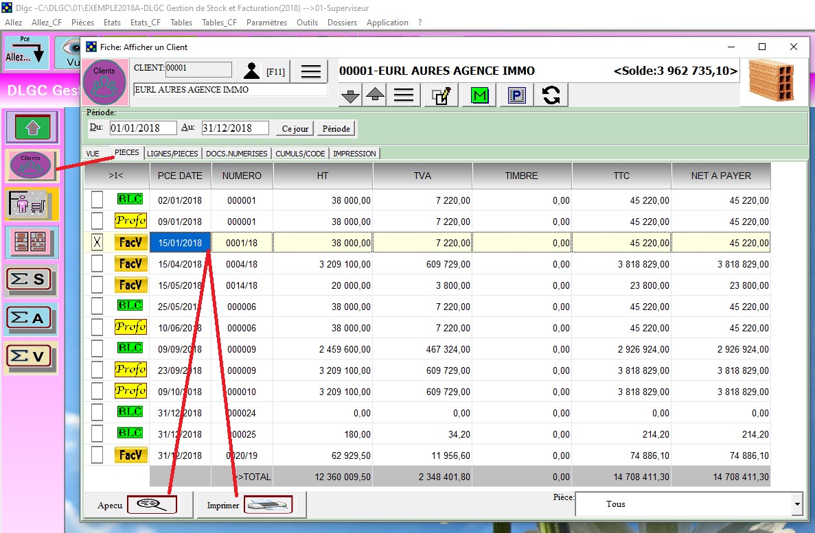 JOURNAL DES MISES A JOUR
